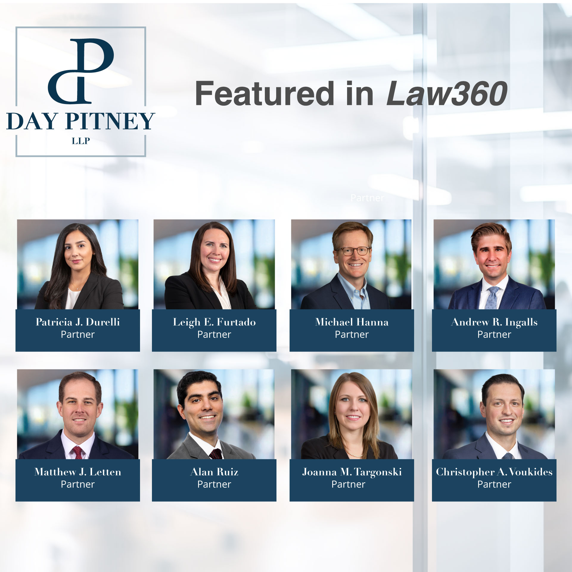 Day Pitney Elevates Attorneys Across 4 States To Partner | Day Pitney