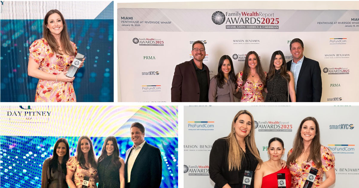 Day Pitney Secures Three Awards at the 2025 Family Wealth Report Miami ...