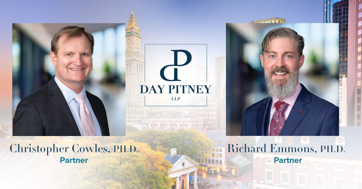 Day Pitney Grows National IP Practice With Boston Life Sciences Patent ...