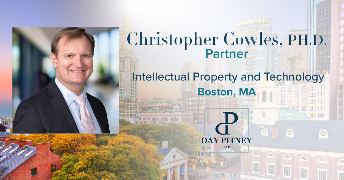 Christopher R. Cowles, Ph.D. | Day Pitney