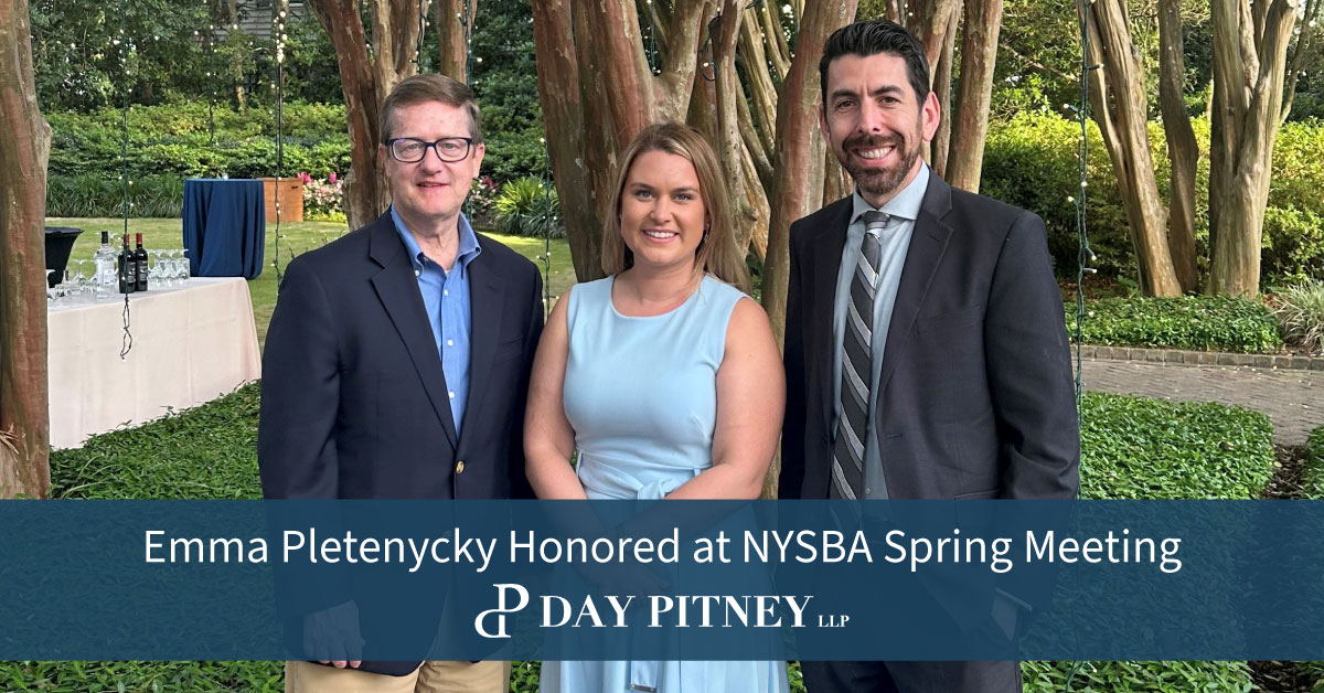 Emma Pletenycky Honored as 2025 Rising Star Fellow at NYSBA Trusts and ...