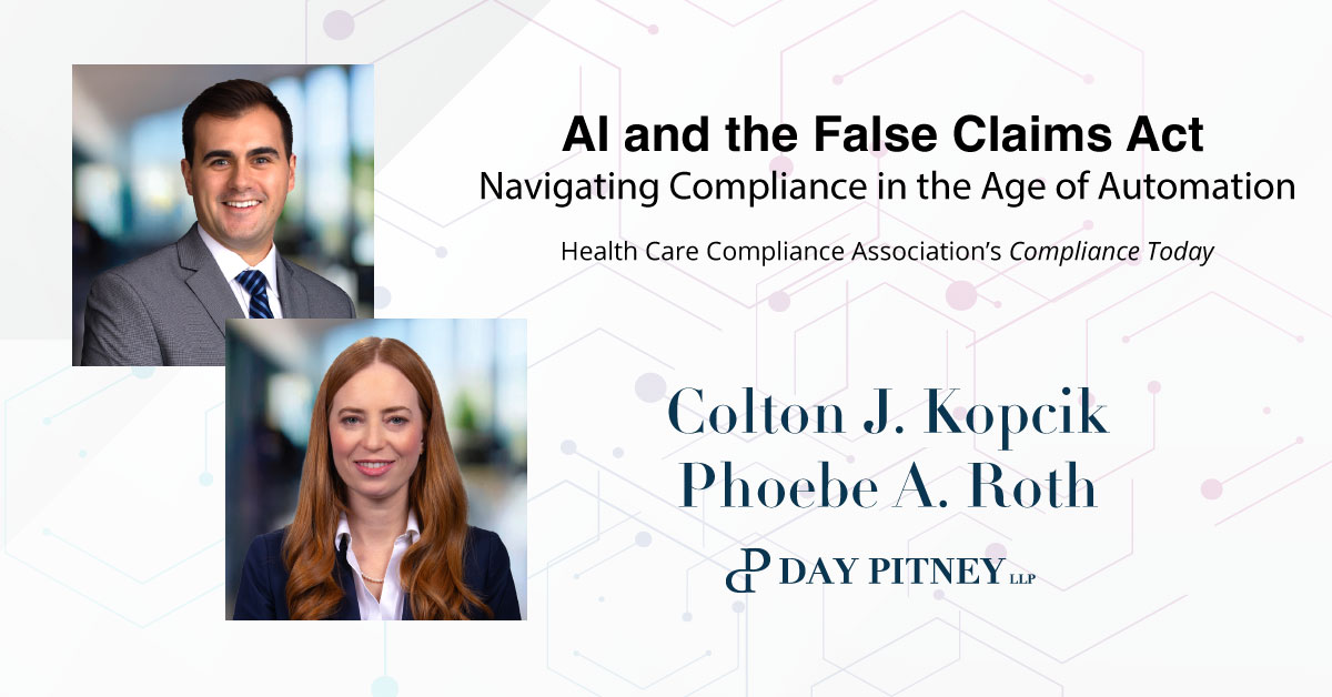 AI and the False Claims Act: Navigating Compliance in the Age of ...