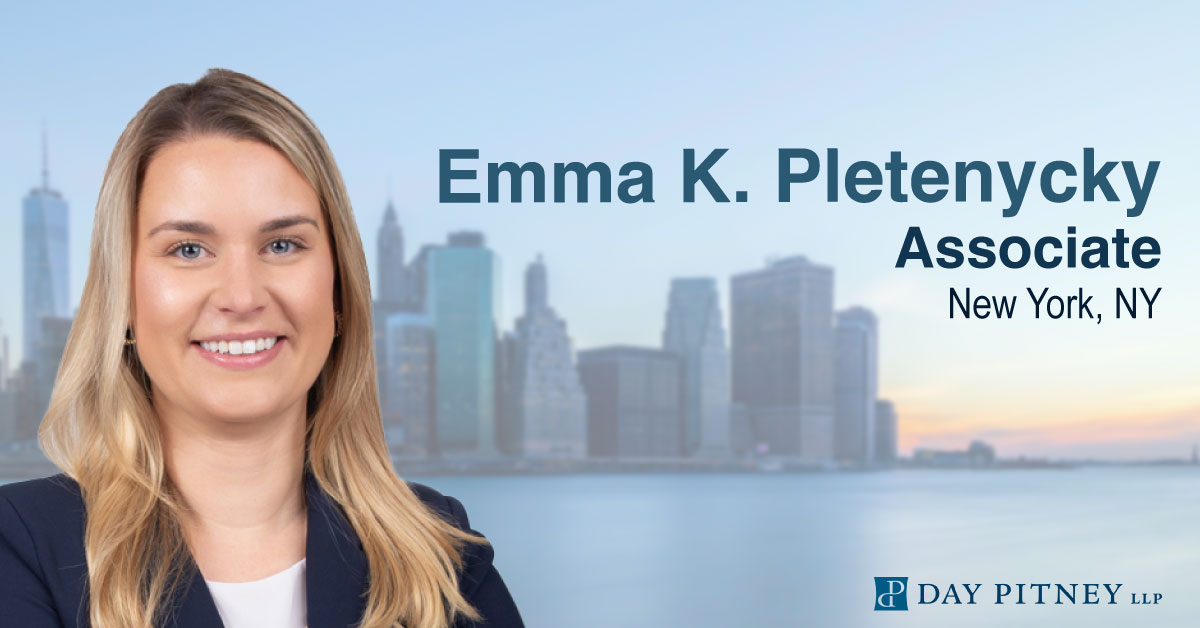 Emma K. Pletenycky | Day Pitney