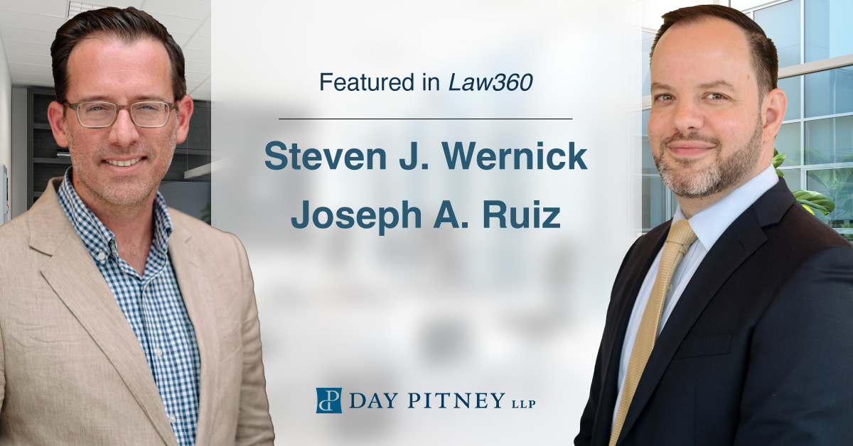 Steven Wernick and Joseph Ruiz's Arrival to Day Pitney Featured in ...
